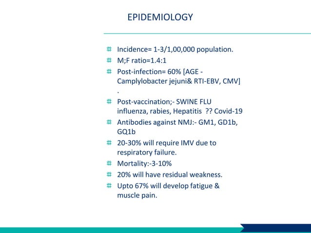 GULLIAN BARRE SYNDROME | PPT