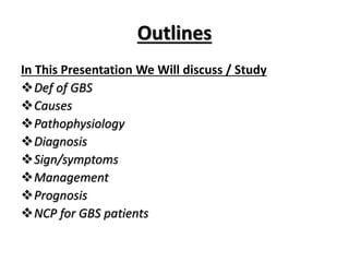 Guillain–Barré syndrome (GBS) | PPTX