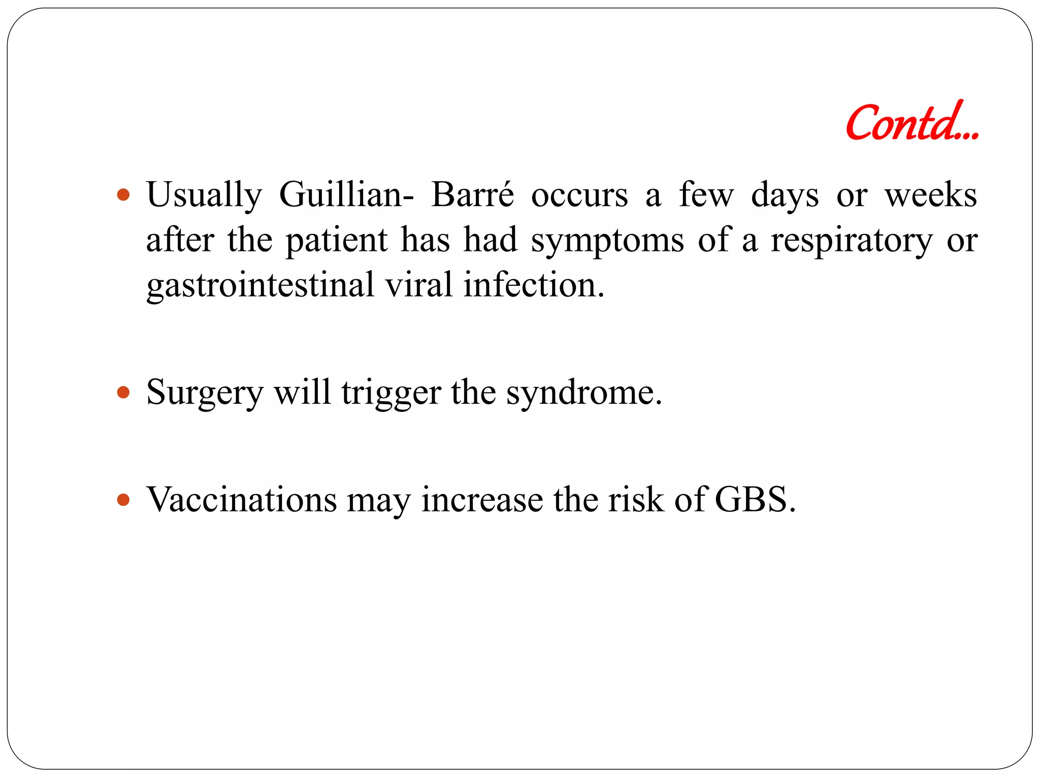guillain barres' syndrome | PPTX