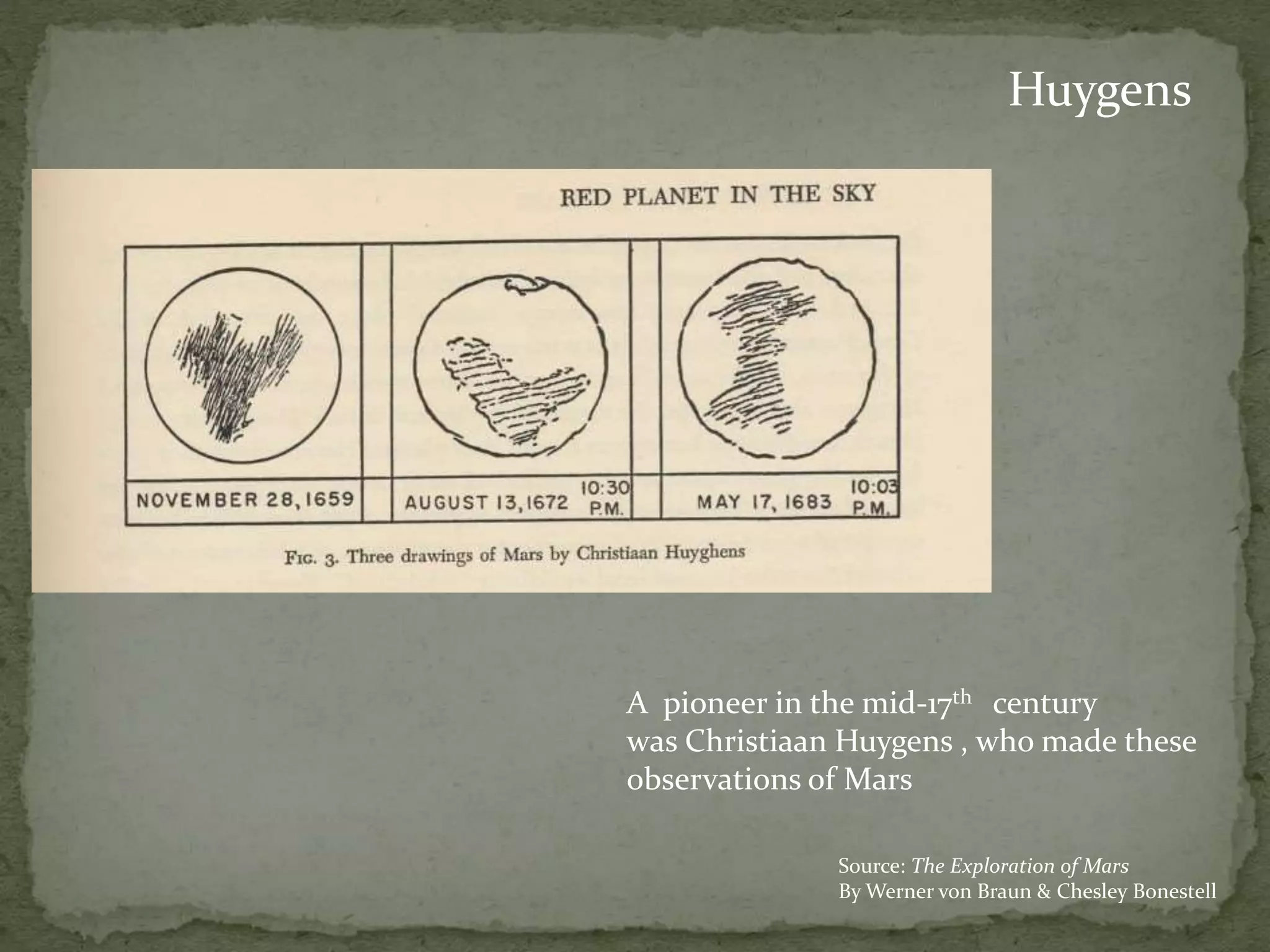 Observing and Sketching Mars | PPTX