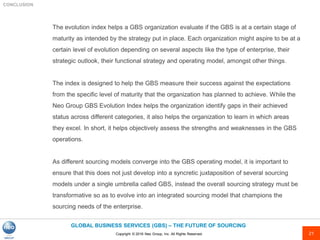 GBS the Future of Sourcing | PDF