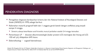 GBS vs Transverse myelitis tugas ppt neuro | PPTX