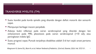 GBS vs Transverse myelitis tugas ppt neuro | PPTX