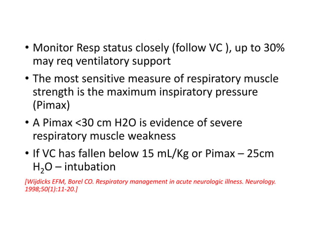 Gb syndrome : ICU management | PPTX | Brain and Nervous System ...
