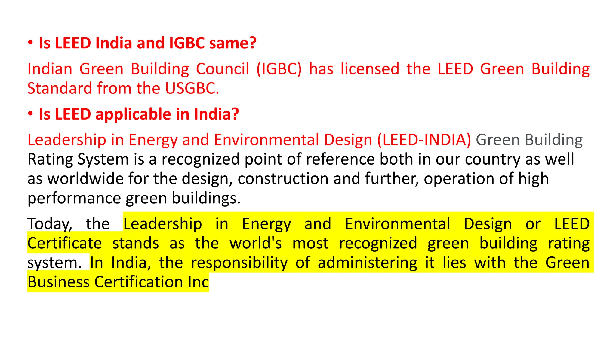 Green building rating systems - Green building Technologies | PDF