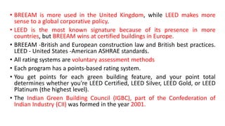 Green building rating systems - Green building Technologies | PDF