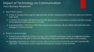 Technology and its impact on Society | PPTX