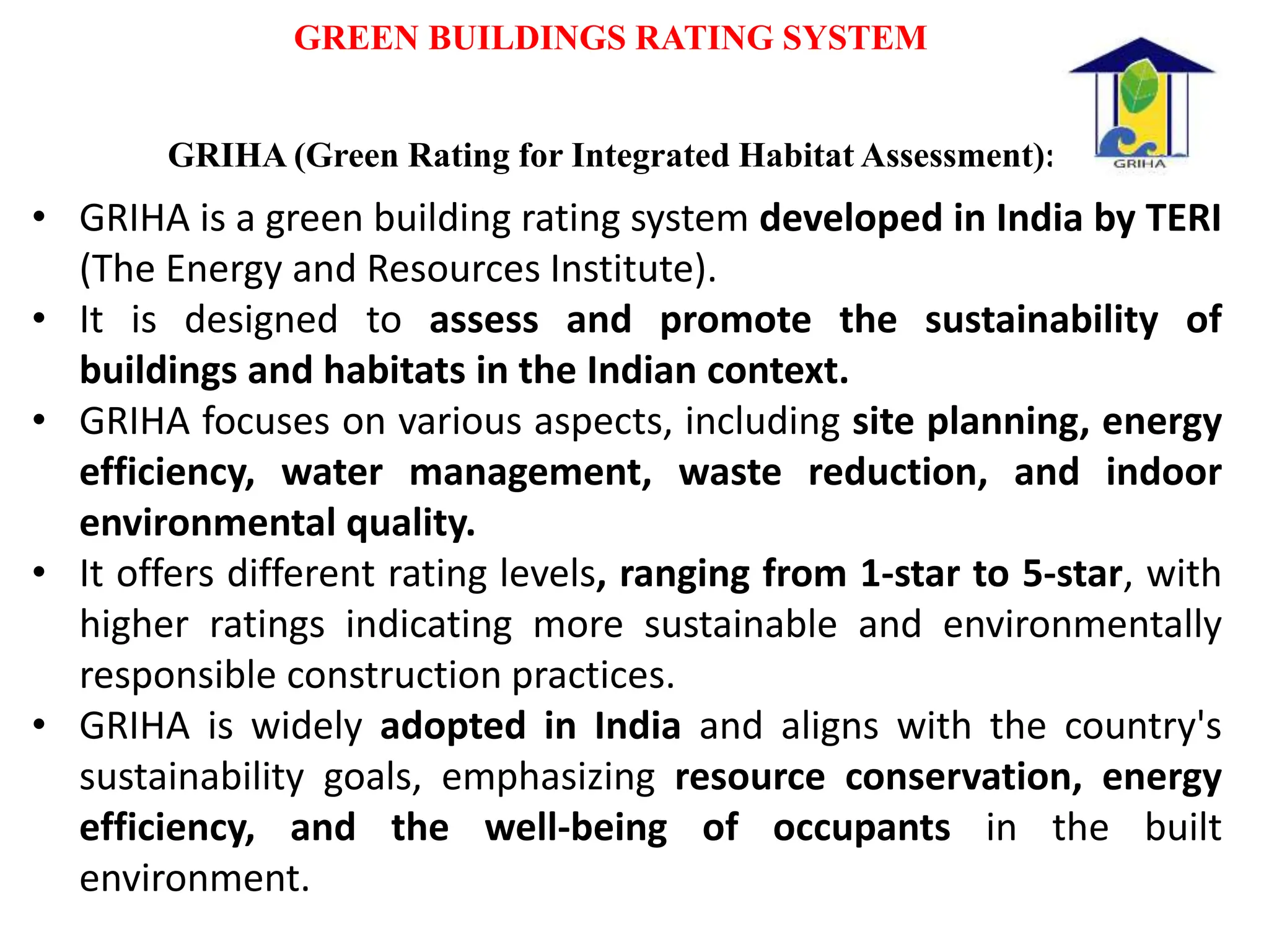 Green Buildings. GREEN BUILDING PROCESS AND ASSESSMENT | PPTX