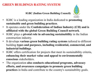 Green Buildings. GREEN BUILDING PROCESS AND ASSESSMENT | PPTX