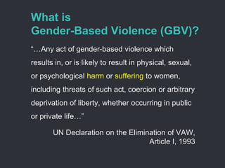 gender based violence and current gender equality issues.pptx