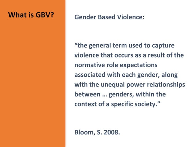 Gbv interactive powerpoint for website | PPTX | Crime & Harmful Acts to ...