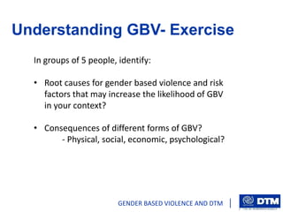Gbv module (1) | PPTX