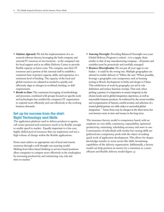 The Globally Integrated Enterprise and the Insurance Factory Model | PDF