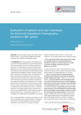 White Paper on novel EIT interfaces, English version (PDF, 1.2 MB) | PDF