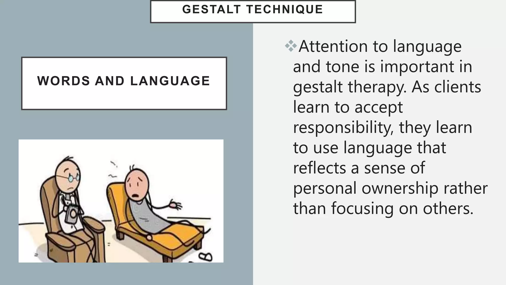 gestalt therapy | PPTX