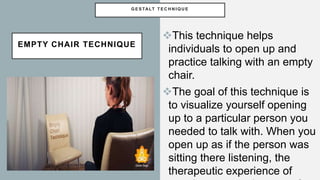 gestalt therapy | PPTX