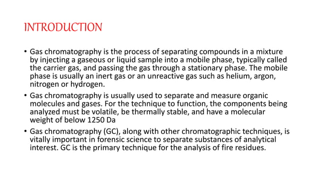 GC.pptx | Chemistry | Science