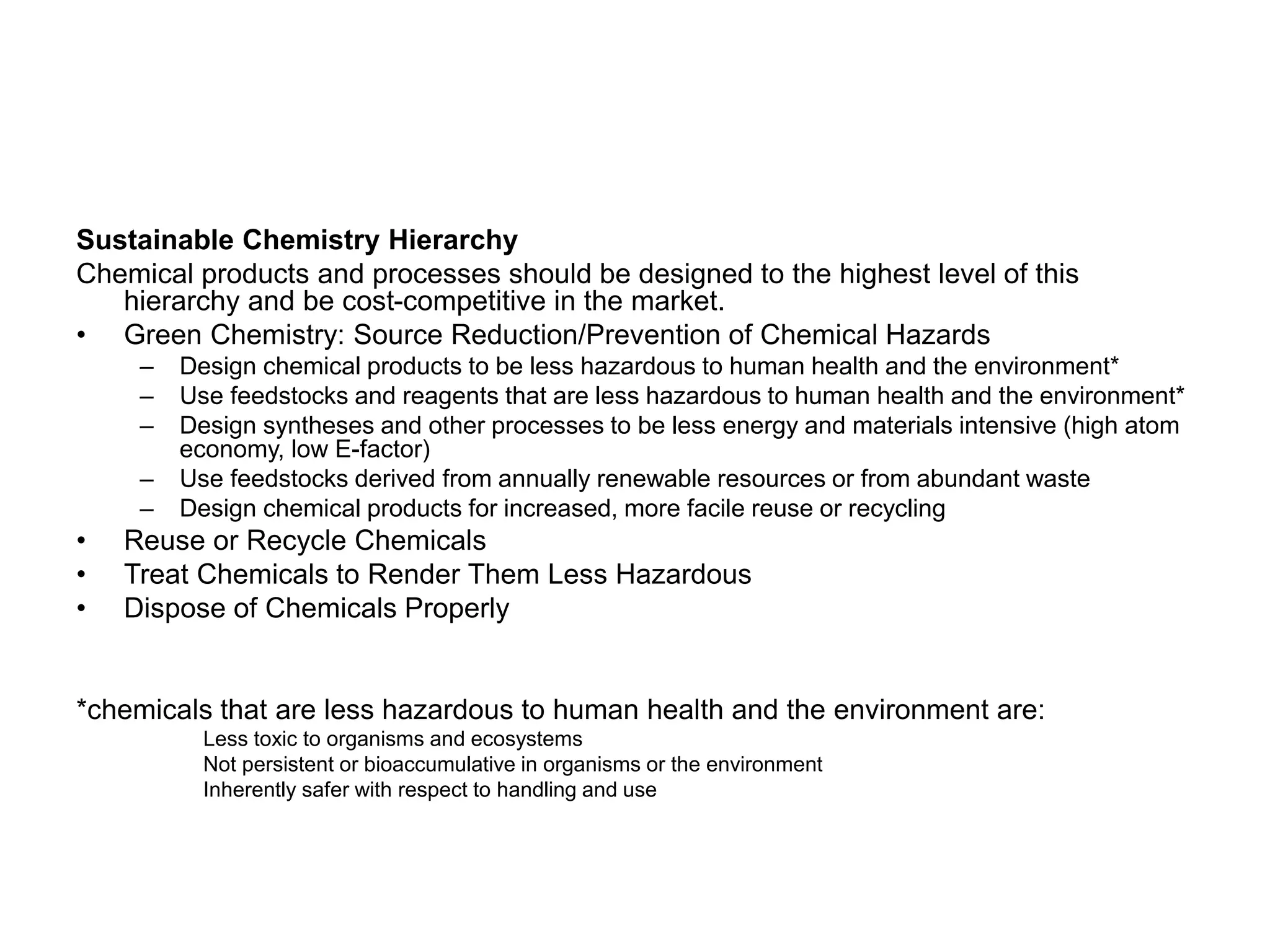 green chemistry, clean sustainable environment.ppt | Environmental ...