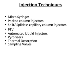 Gas chromatography basics and operational instruction | PPT