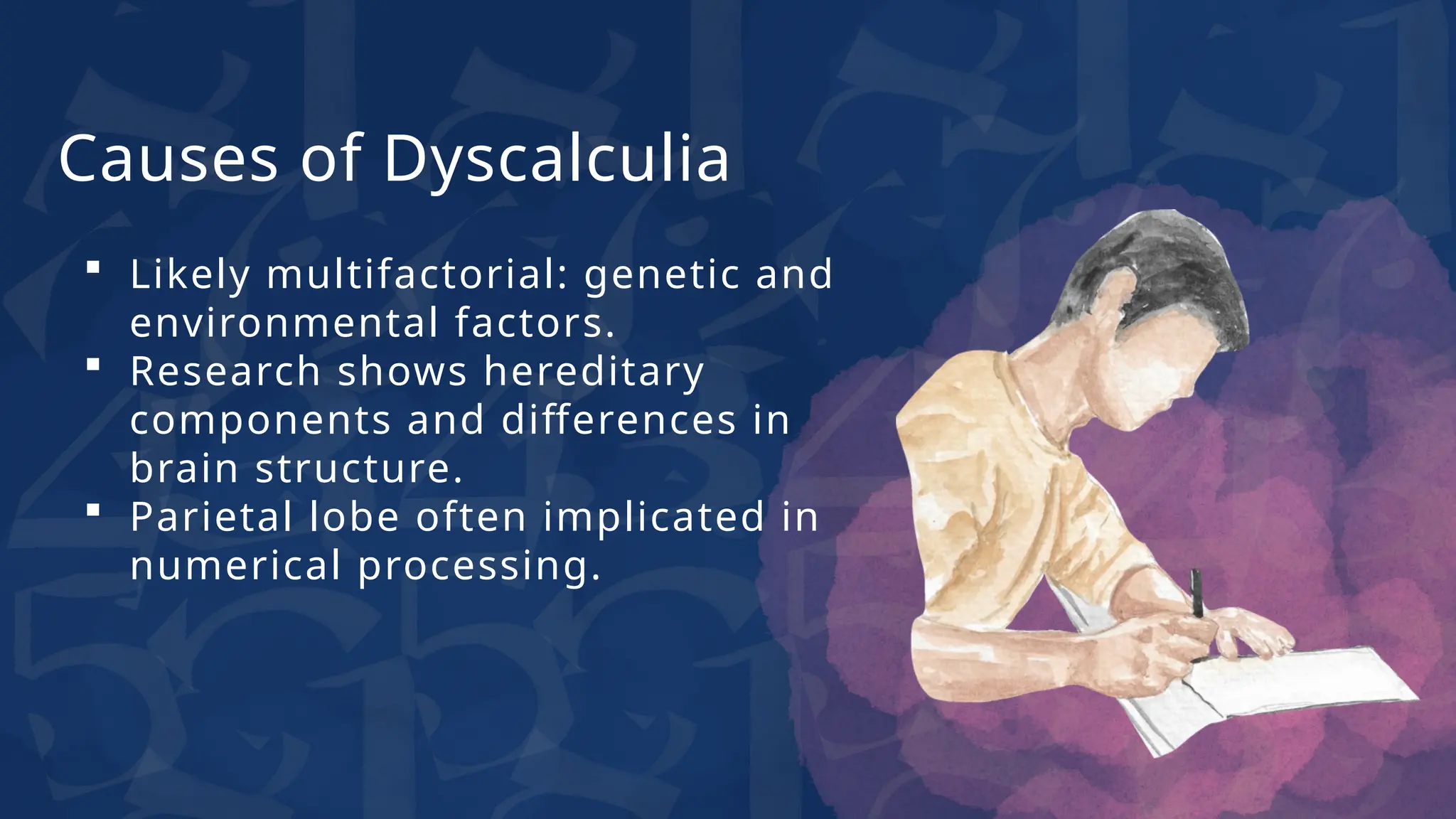 Psychology of Learning Disability - Dyscalculia. | PPTX
