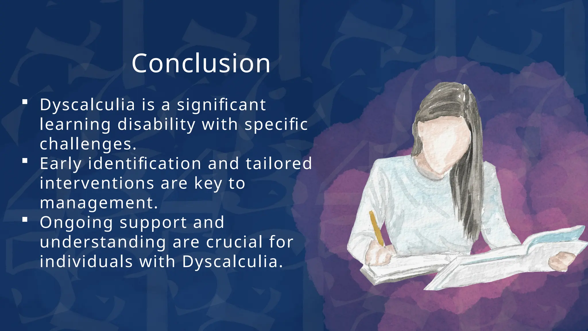 Psychology of Learning Disability - Dyscalculia. | PPTX
