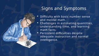 Psychology of Learning Disability - Dyscalculia. | PPTX