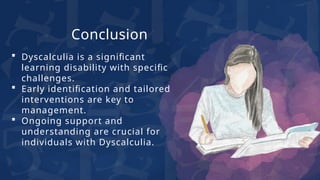 Psychology of Learning Disability - Dyscalculia. | PPTX