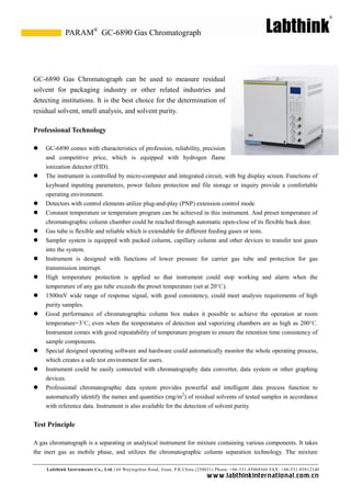 Gc 6890-Gas-chromatograph | PDF