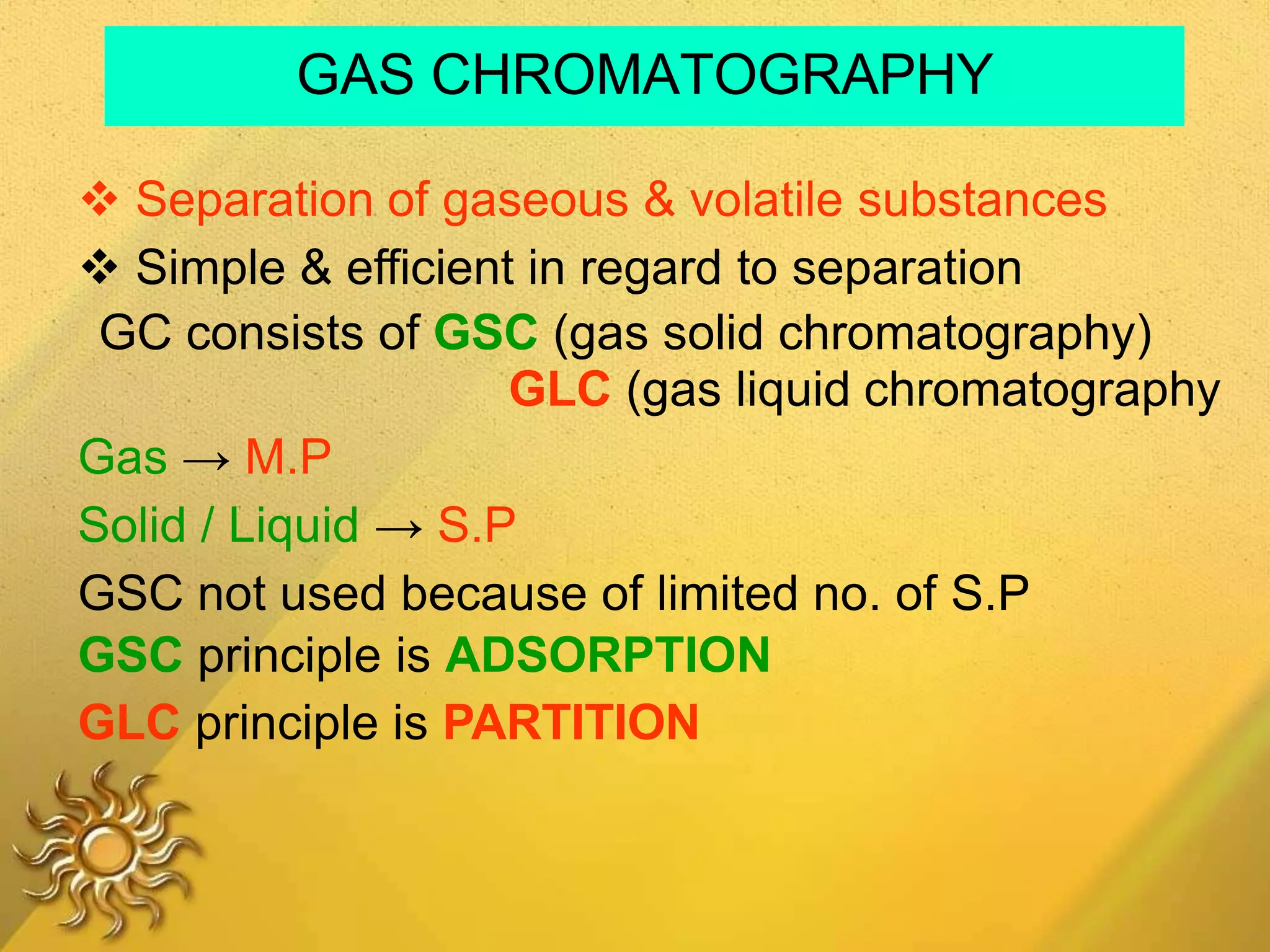 GAS CHROMATOGRAPHY | PPTX