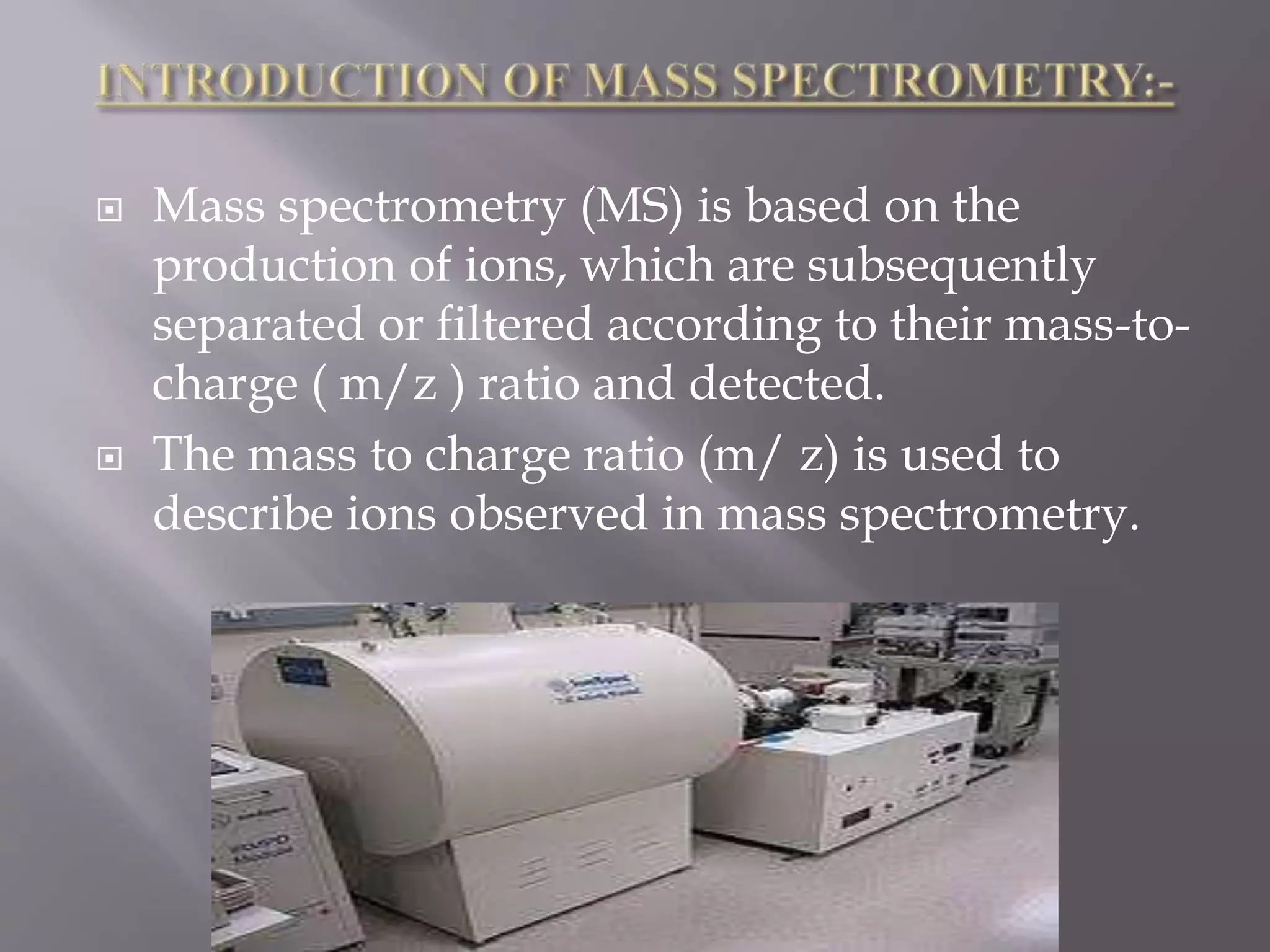 GAS CHROMATOGRAPHY-MASS SPECTOMETRY | PPTX
