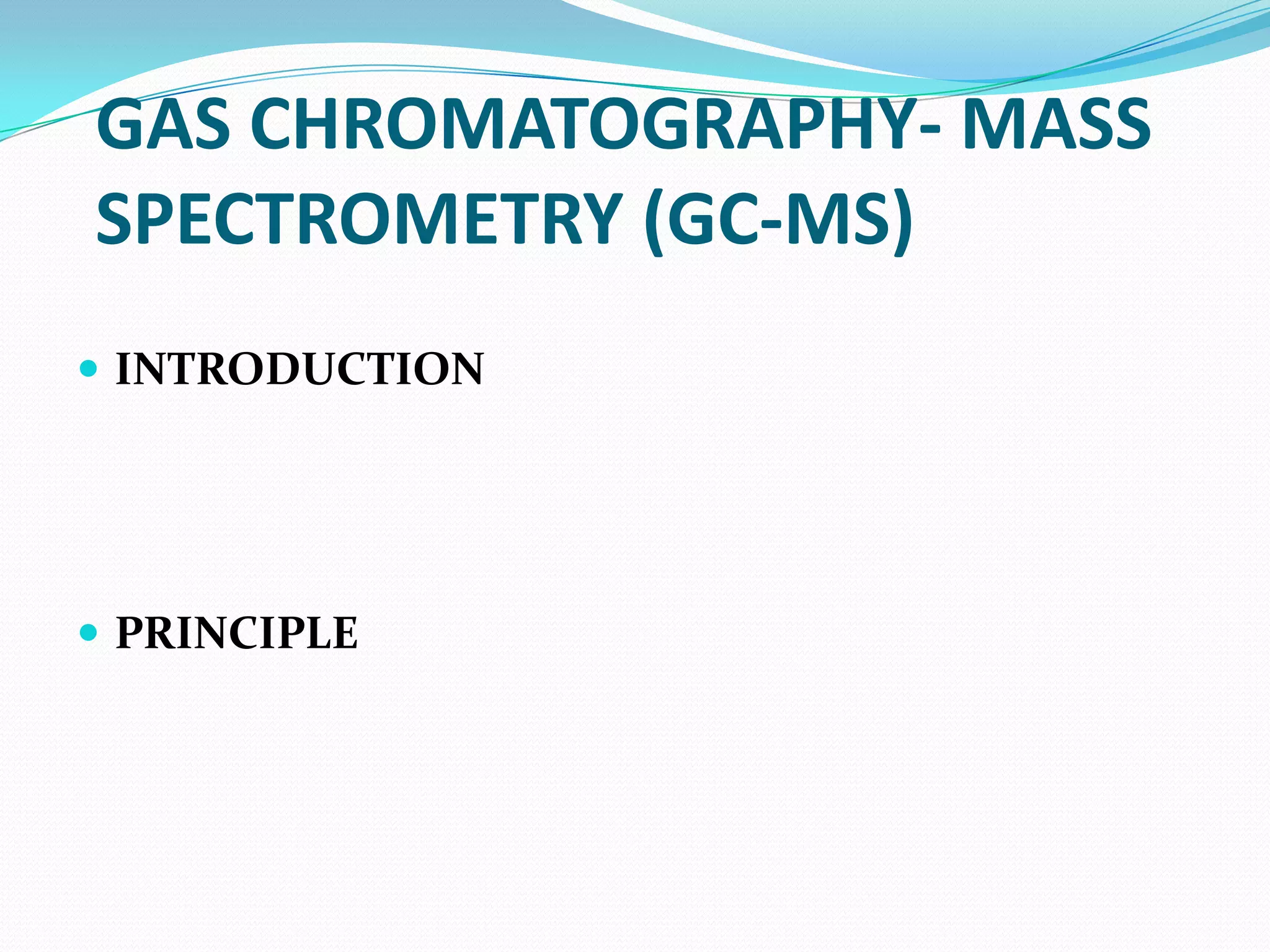 Gc ms applications | PPTX