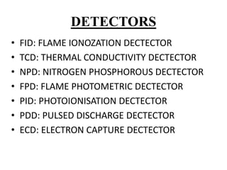 Gas Chromatography and Mass Spectrometry-GCMS | PPTX