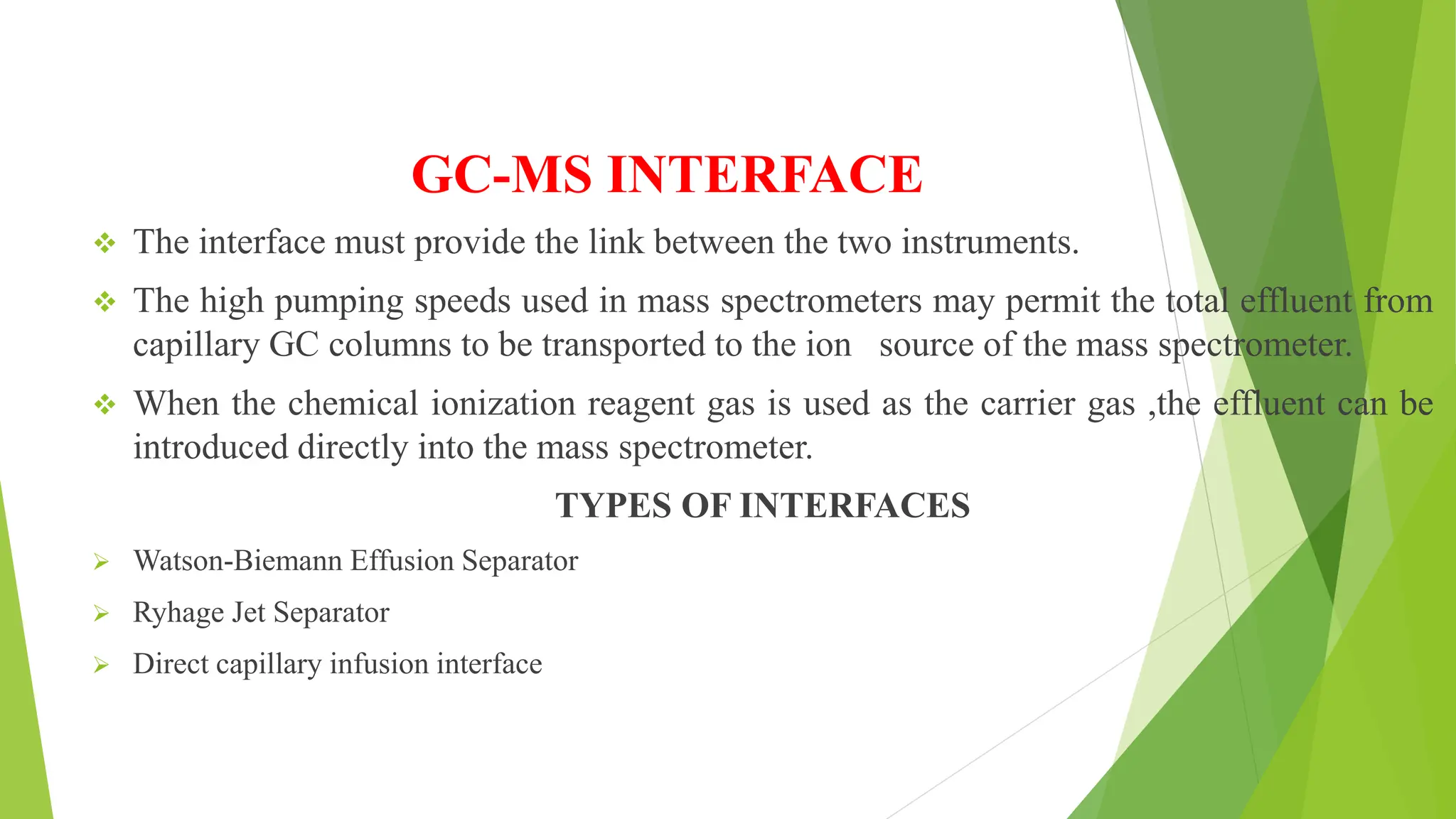 GC-MS.-principle, instrumentation,working,Application . | PPTX
