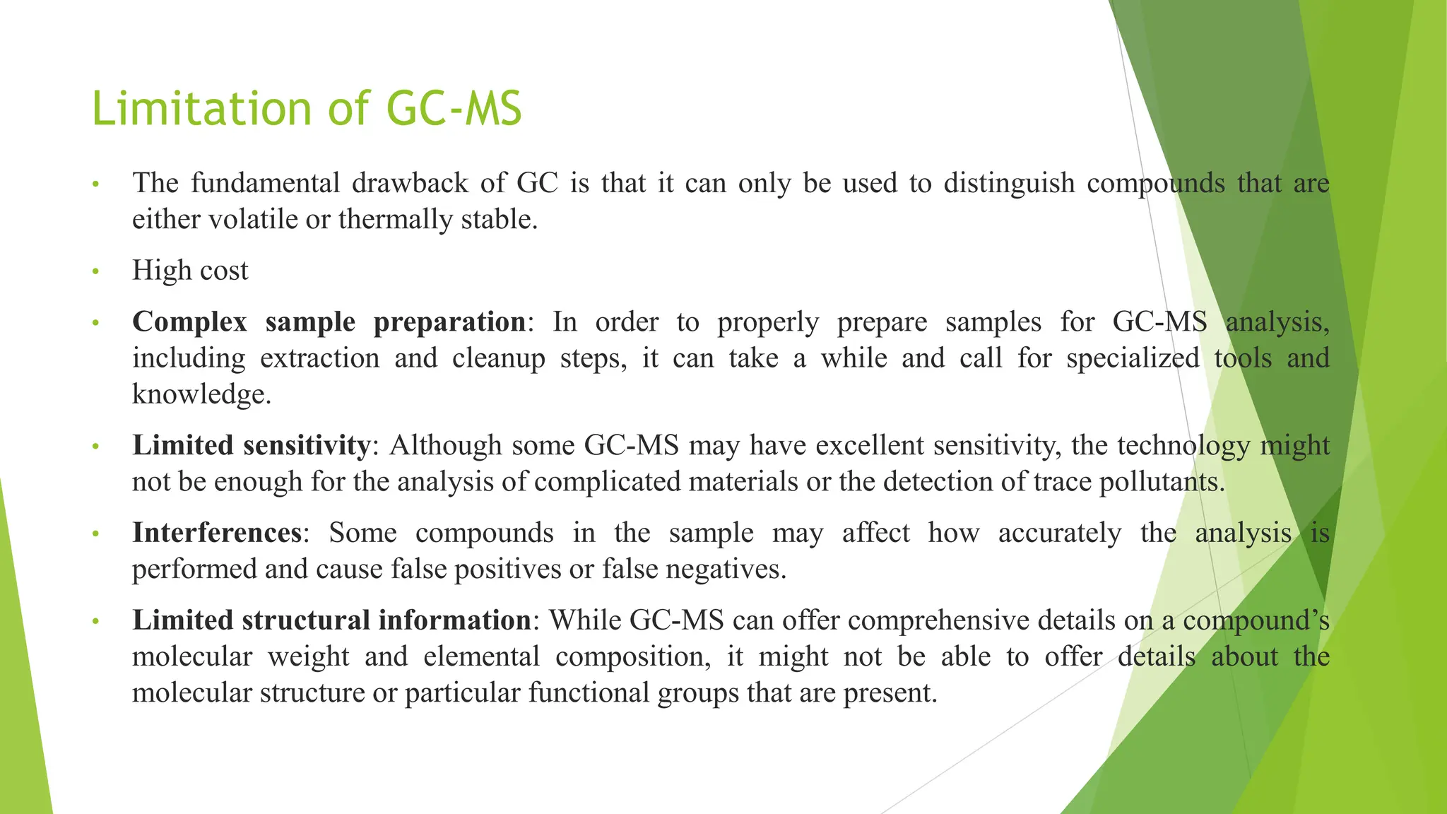 GC-MS.-principle, instrumentation,working,Application . | PPTX