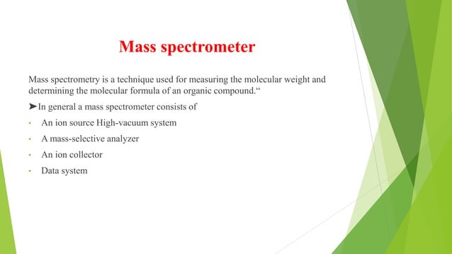 GC-MS.-principle, instrumentation,working,Application . | PPTX | Chemistry | Science