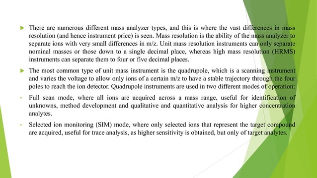 GC-MS.-principle, instrumentation,working,Application . | PPTX ...