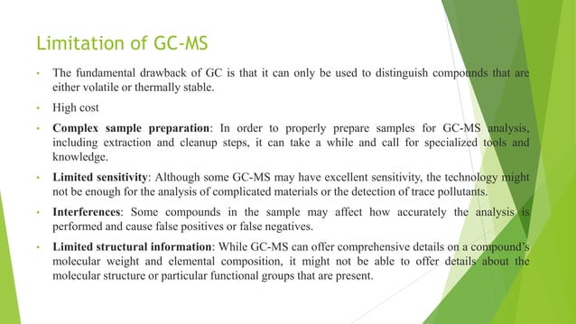 GC-MS.-principle, instrumentation,working,Application . | PPTX | Chemistry | Science