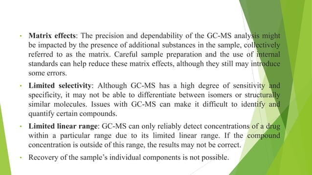 GC-MS.-principle, instrumentation,working,Application . | PPTX | Chemistry | Science