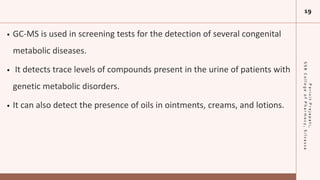 GC-MS (Gas chromatography–mass spectrometry ) | PDF