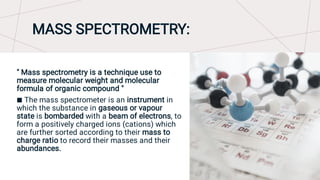 GC-MS.explain the gas chromatography and mass spectrometry | PPT