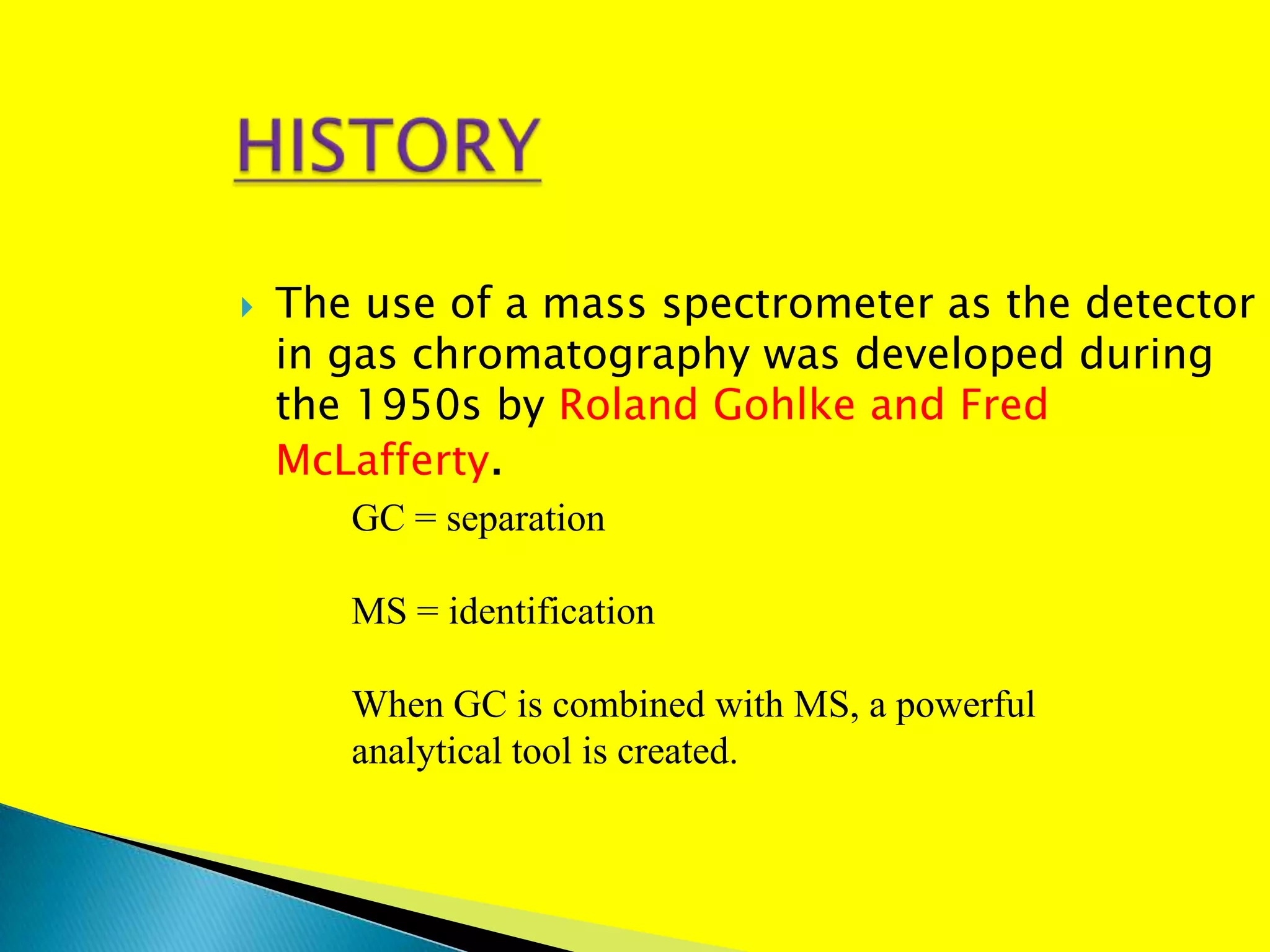 GAS CHROMATOGRAPHY AND MASS SPECTROMETRY (GC-MS) BY P.RAVISANKAR. | PPTX