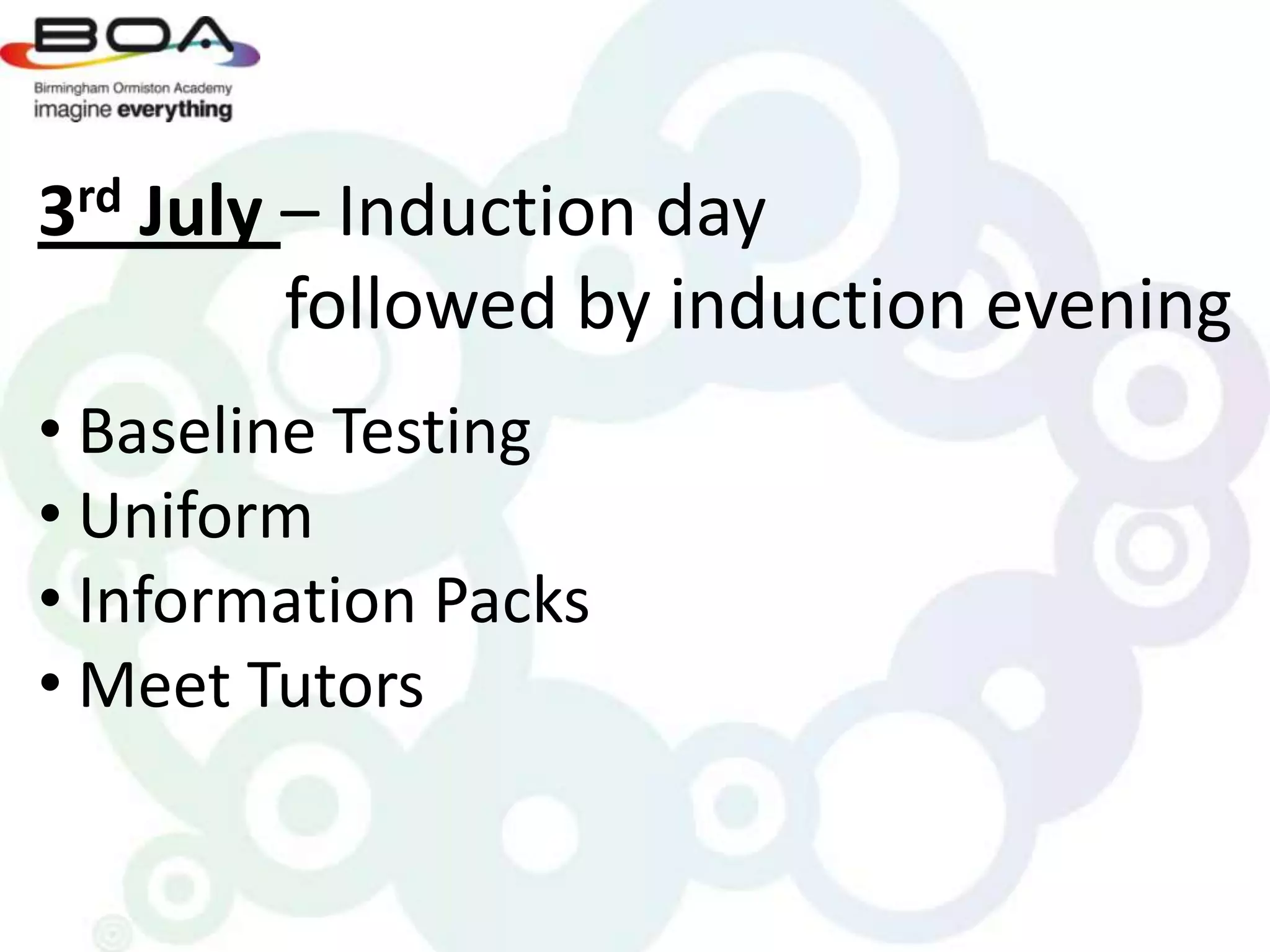 BOA Key Stage 4 Presentation by Gaynor Cheshire | PPTX