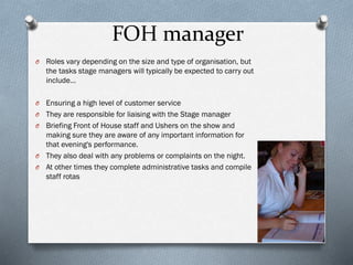 GC1: Job Roles in the Production Arts industry | PPT