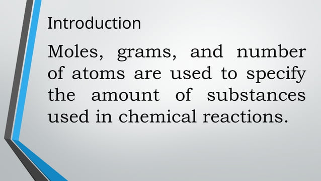 General Chemistry 1 Reaction Stoichiometry | PPTX