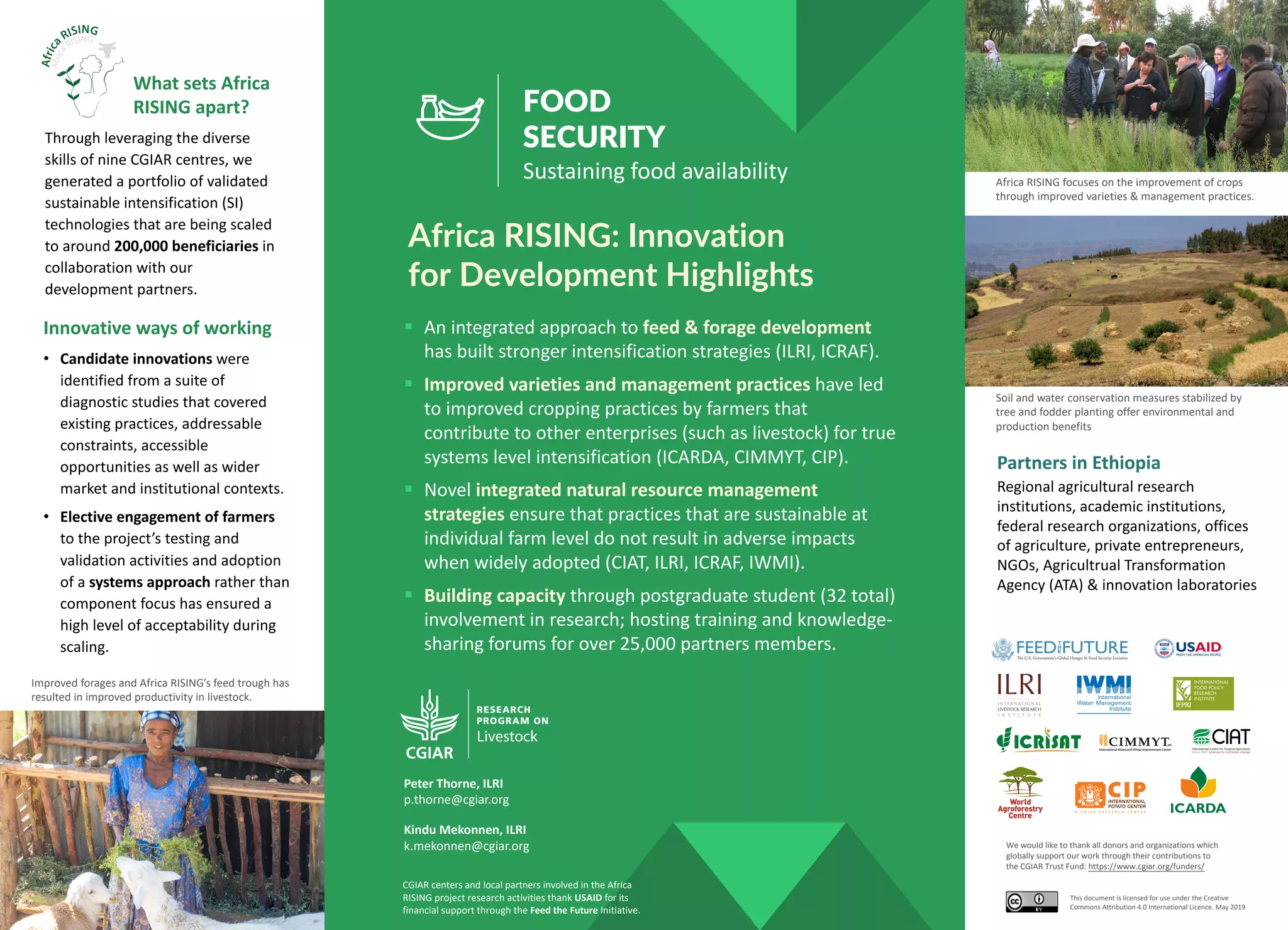 Africa RISING: Innovation for Development Highlights | PDF ...