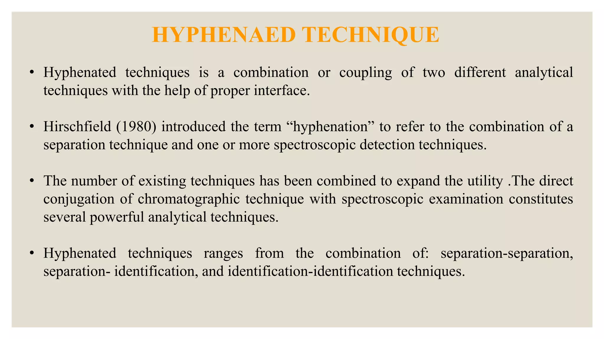 Gass Chromatography Atomic Absorption spectroscopy(GC-AAS) | PPTX