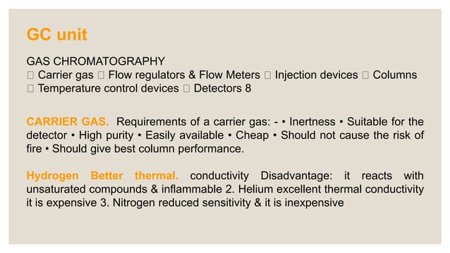 Gass Chromatography Atomic Absorption spectroscopy(GC-AAS) | PPTX