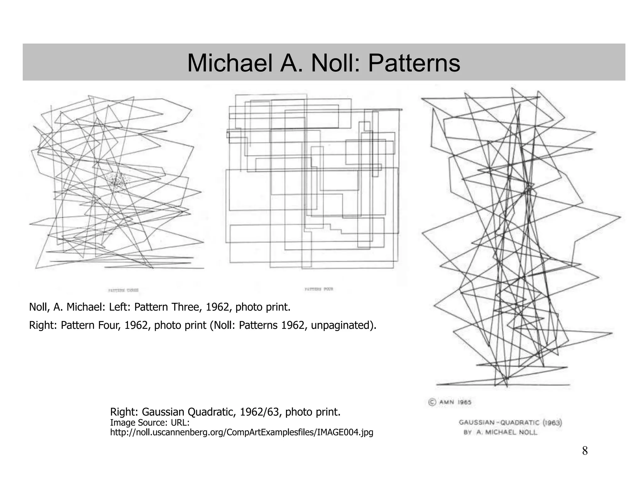 History of Computer Art III, Information Aesthetics (Computer ...
