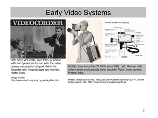 History of Computer Art IV, Video Tools | PPT