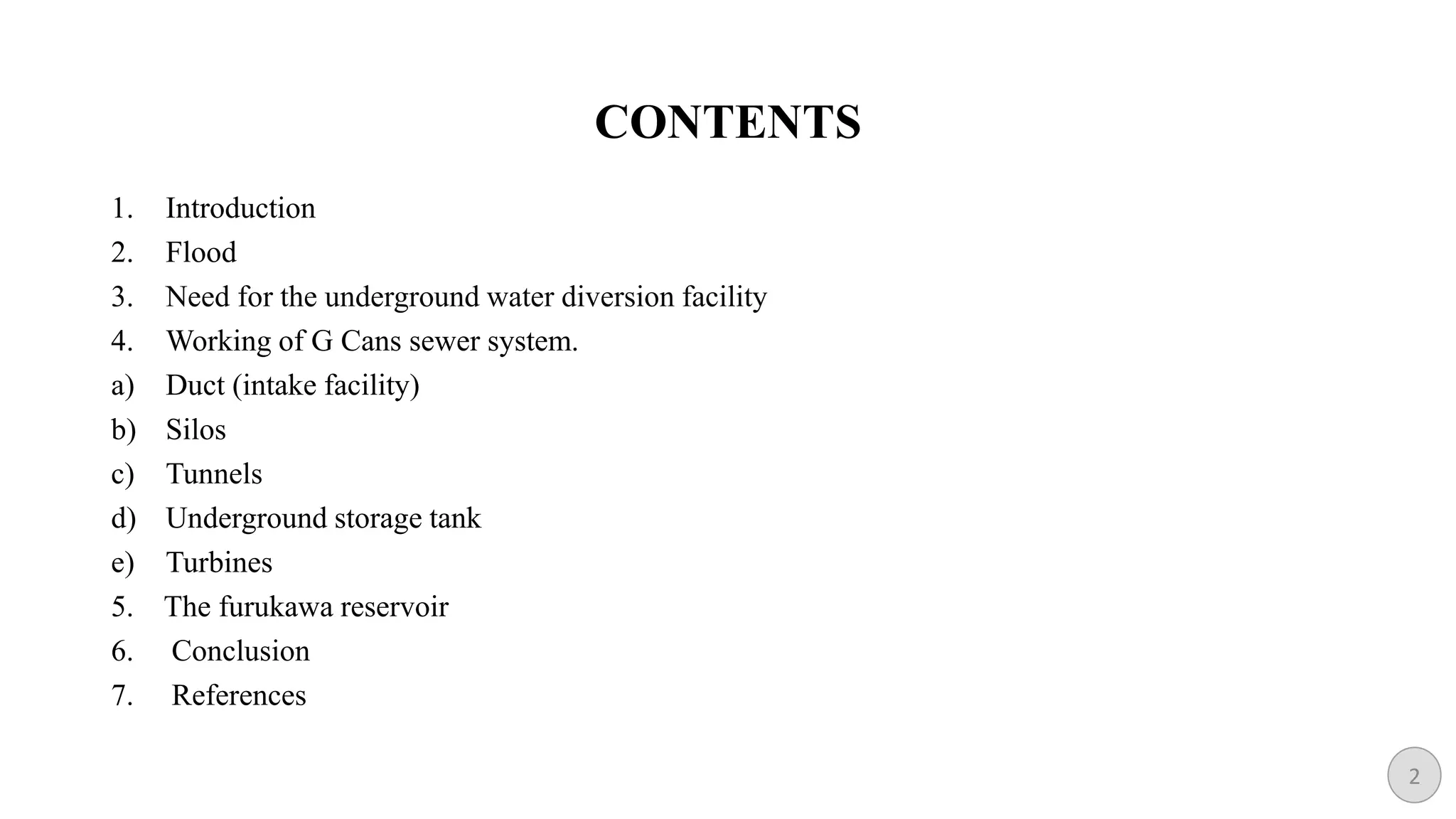 Civil engineering Seminar on G cans project japan. | PPTX